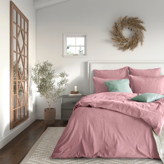 Простыня Verossa Marsala Сатин-меланж, 220х240 см 796969