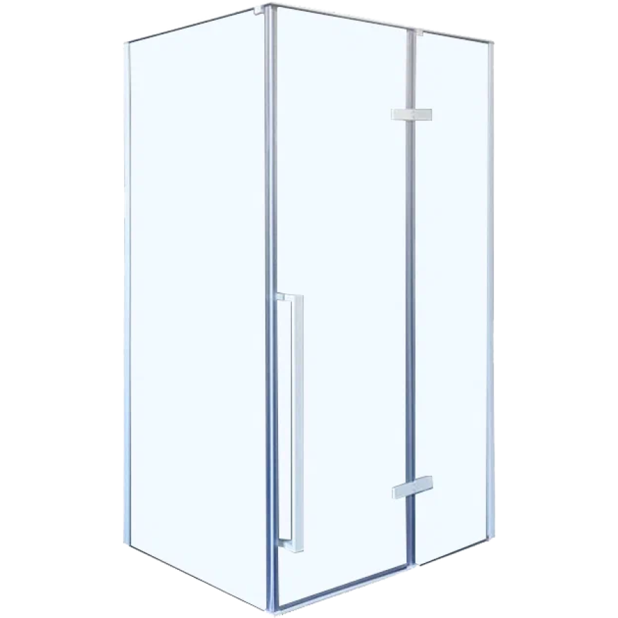 Душевой уголок Ceruttispa C1АW 120x90, профиль белый