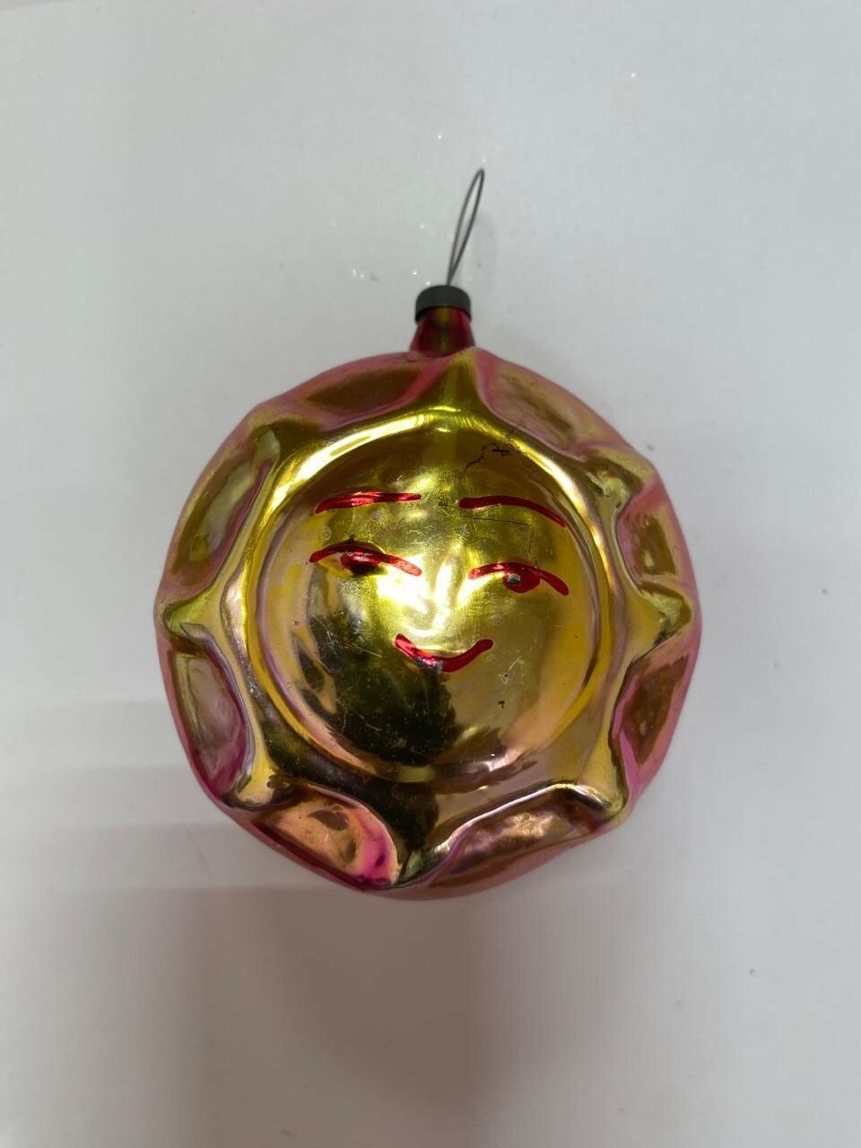 Игрушка на елку Солнце Винтаж из СССР