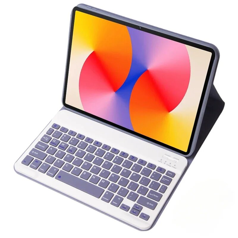 Клавиатура-чехол BMAD для Lenovo Tab Pro 12.7" French QWERTY, лаванда