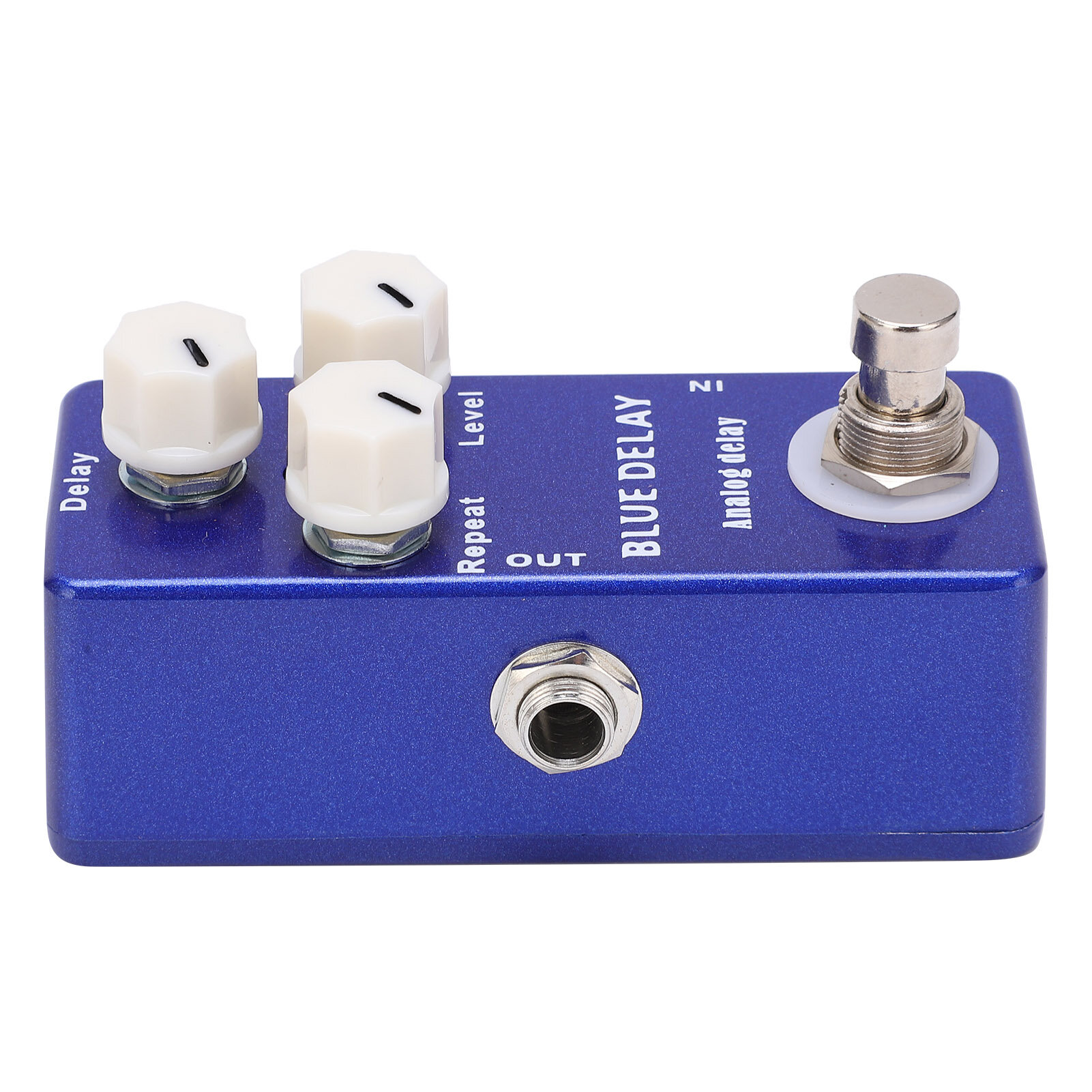 Гитарная педаль эффектов Mini Blue Delay Analogue True Bypass с регулируемым инструментальным аксессуаром