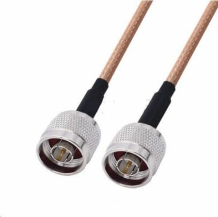 Адаптер для модема (пигтейл) N(male)-N(male) кабель RG316 30см.