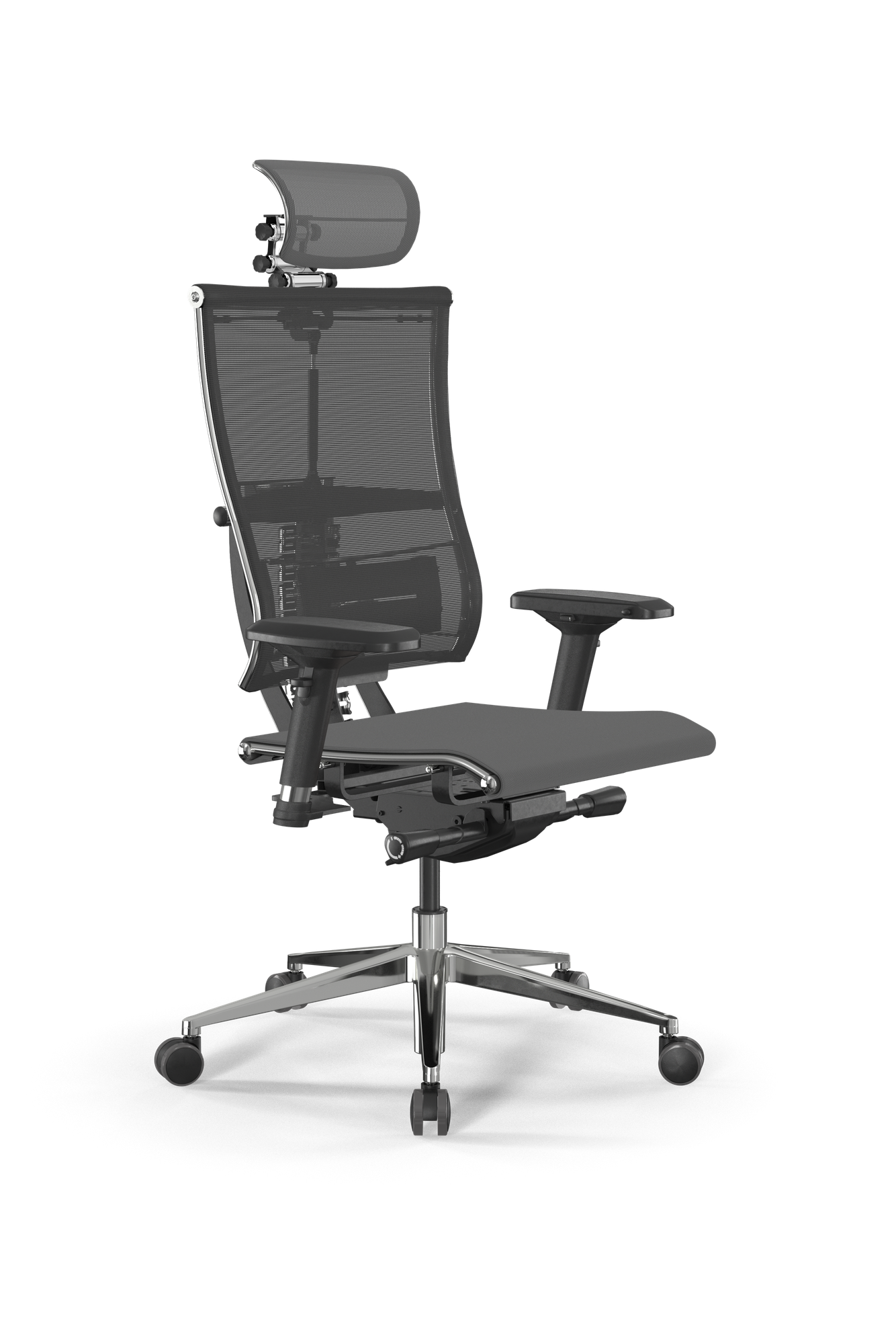 Офисное компьютерное Кресло METTA Y 4DF CROWN\Gray Chrom Steel