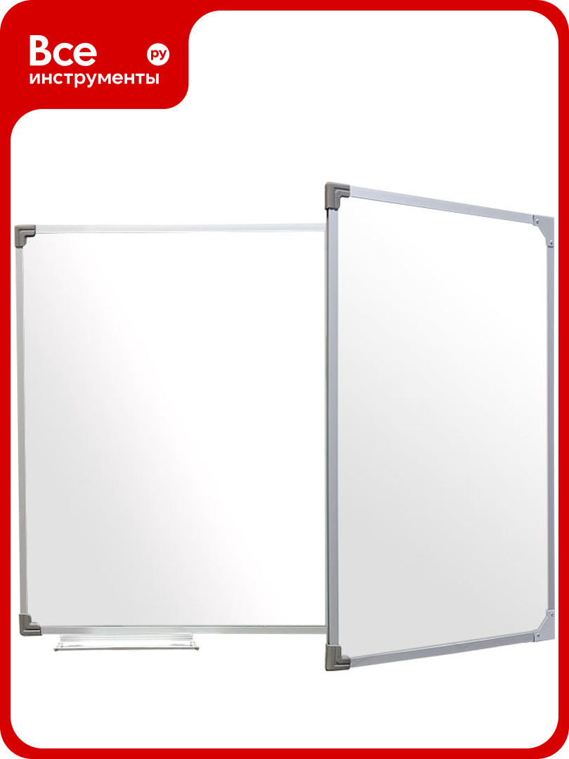 Доска BoardSYS 2 Элементная магнитно-маркерная, створка справа 30ДЭ-255Фпр, для различных записей