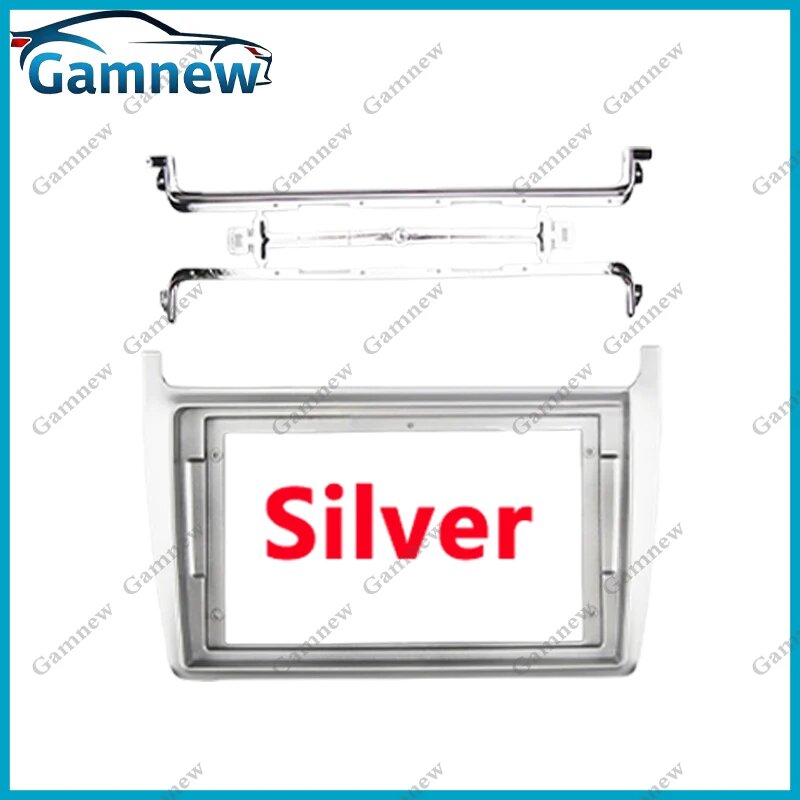 9-дюймовый автомобильный каркас, адаптер Canbus Box, Android, магнитола, аудиопанель, комплект для Volkswagen VW Polo 2011-2018 гг.