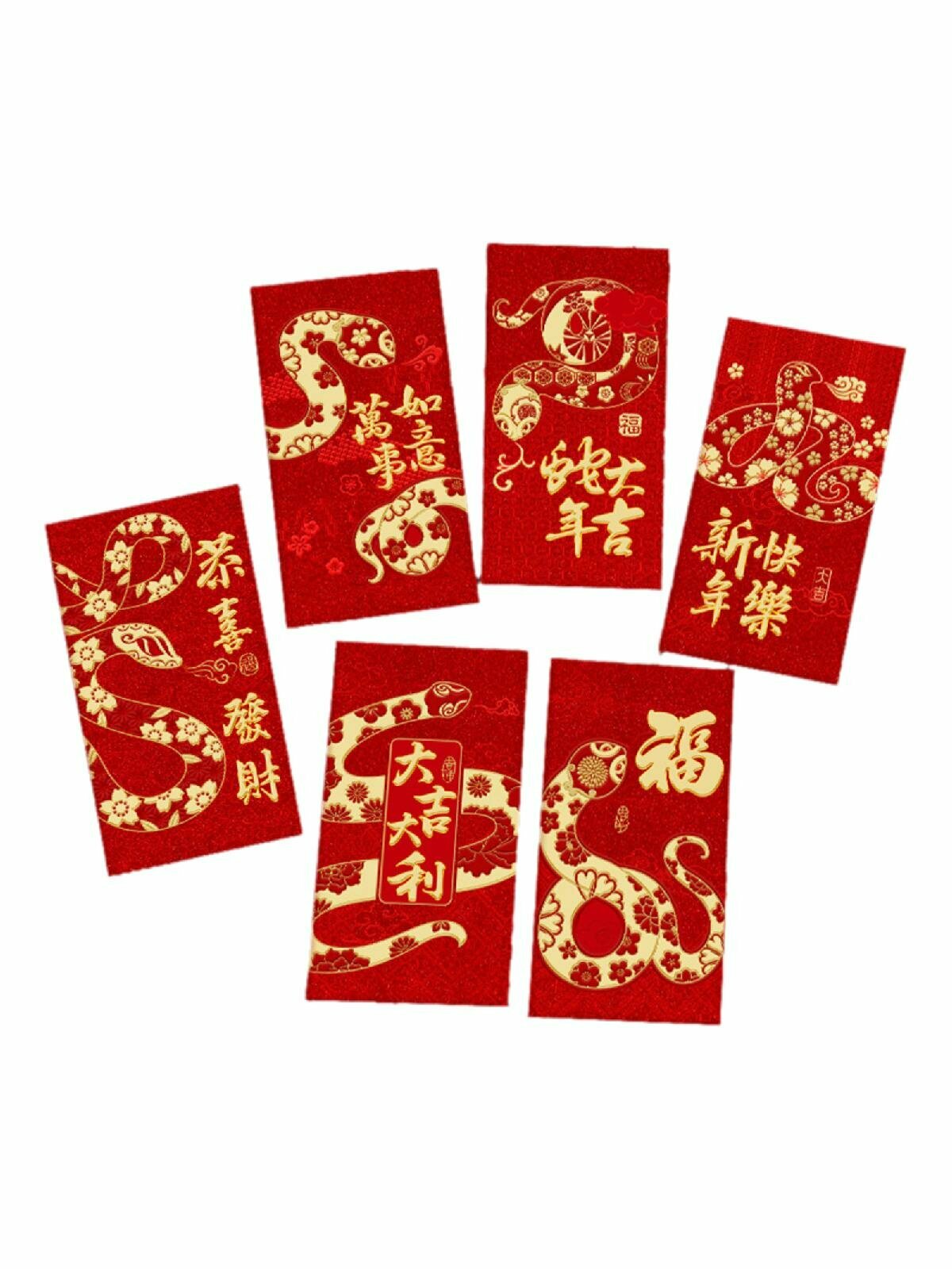 6шт Элегантных Сверкающих 3D Конвертов С Отделкой Денежный Карман Для Праздничного Подарка