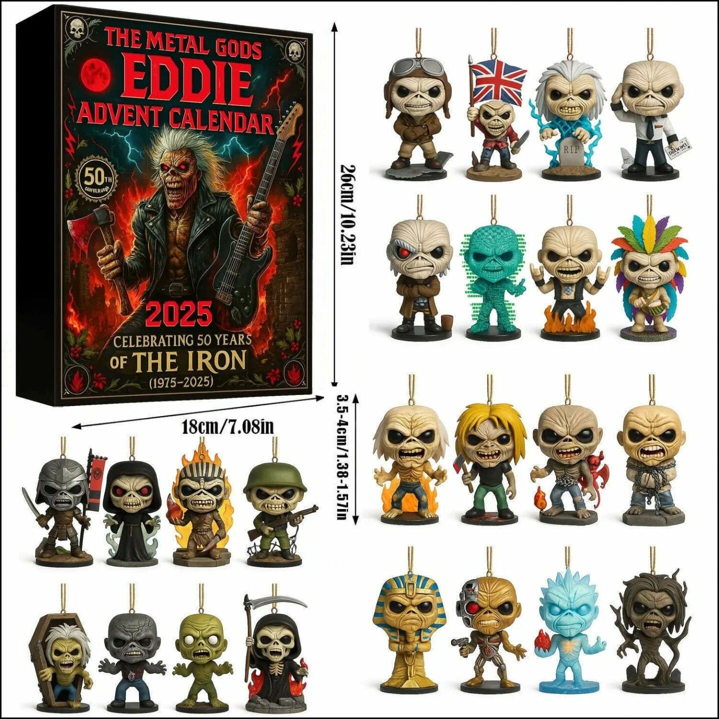 Эксклюзивный адвенткалендарь Билли Айлиш с пожарным Джоном Диром на 24 дня