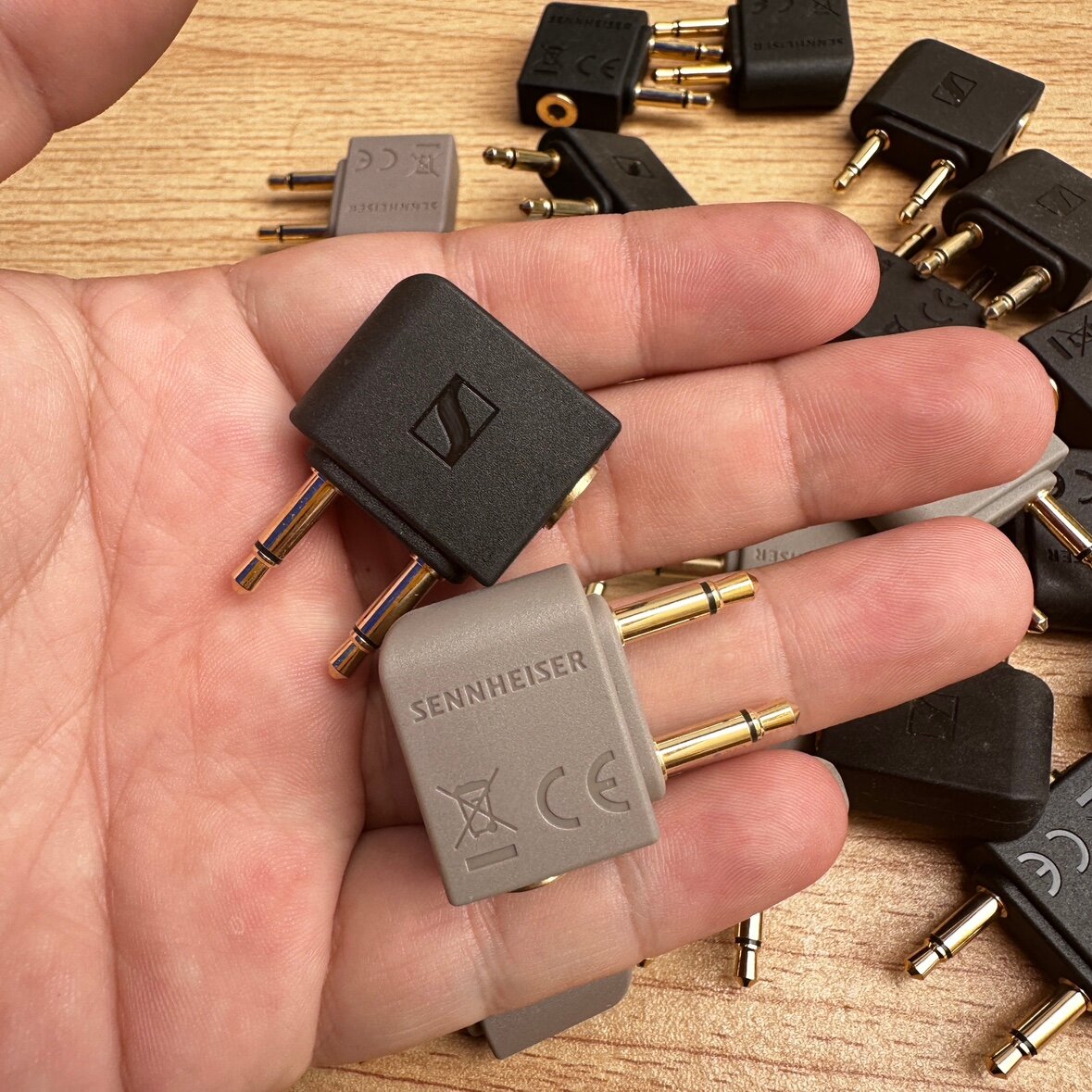 Авиационный разъем для наушников Senge, разъем аудиоадаптера 3,5 мм «один-два», позолоченная головка самолета 3,5 черный