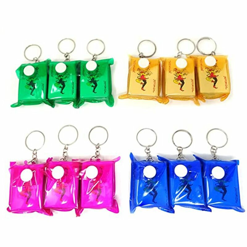 Мини-игральные карты на ключ, карманная колода 43 см, компактные карты для путешествий и досуга, случайный цвет