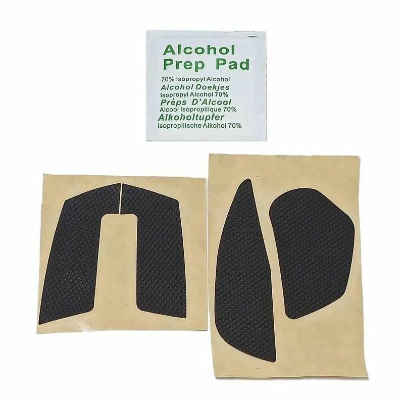 Мышь Logitech MX Master 2S с нескользящей наклейкой в клетку