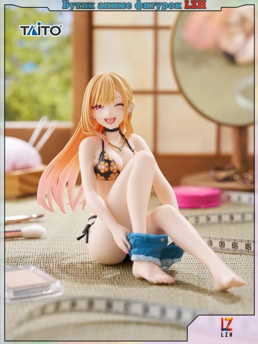 Аниме Фигурка TAITO Desktop Cute Эта фарфоровая кукла влюбилась(Falling in Love) Марин Китагава (Kitagawa Kaiyumu)13cm