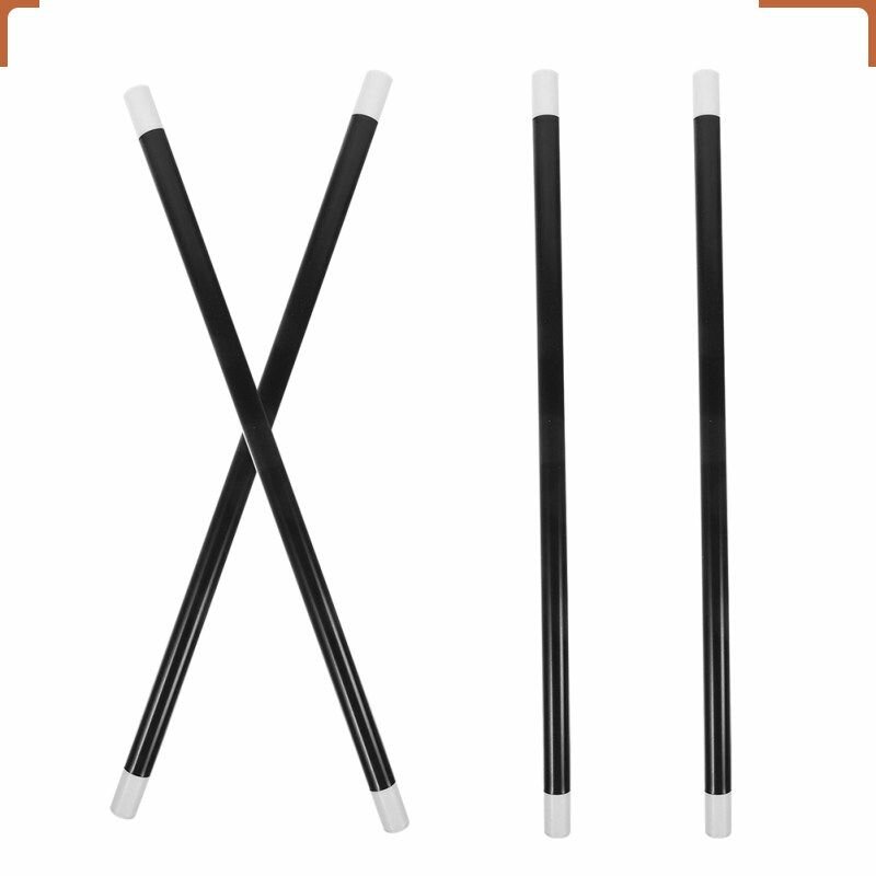 Палочка для фокусов и заклинаний, 4 шт, сценическая магическая палочка для шоу, выступлений и вечеринок, лёгкий реквизит для иллюзий, подарок-впечатление