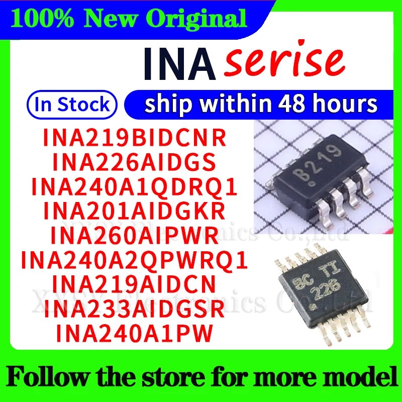 Микроконтроллер PIC18F, INA233AIDGSR