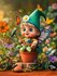 Фигурка садовая