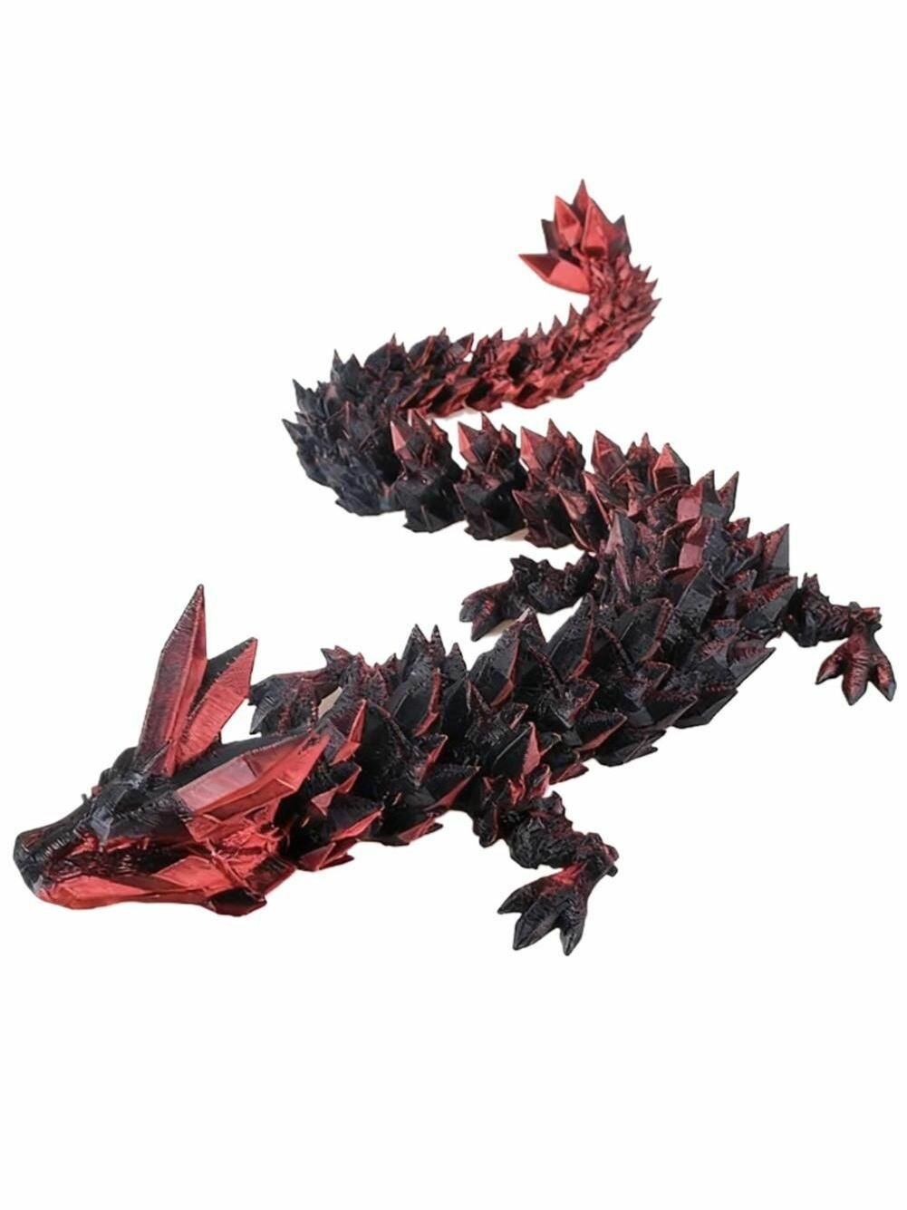 Дракон 3d подвижный,3d игрушки,3д игрушка подвижная, подарок для мальчиков и девочек