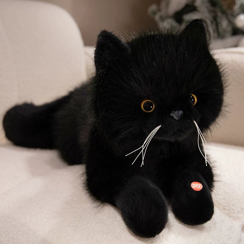 Плюшевая игрушка-кошка Рэгдолл, подушка для сна, мягкая игрушка-компаньон для кровати, подарок для девочки на день