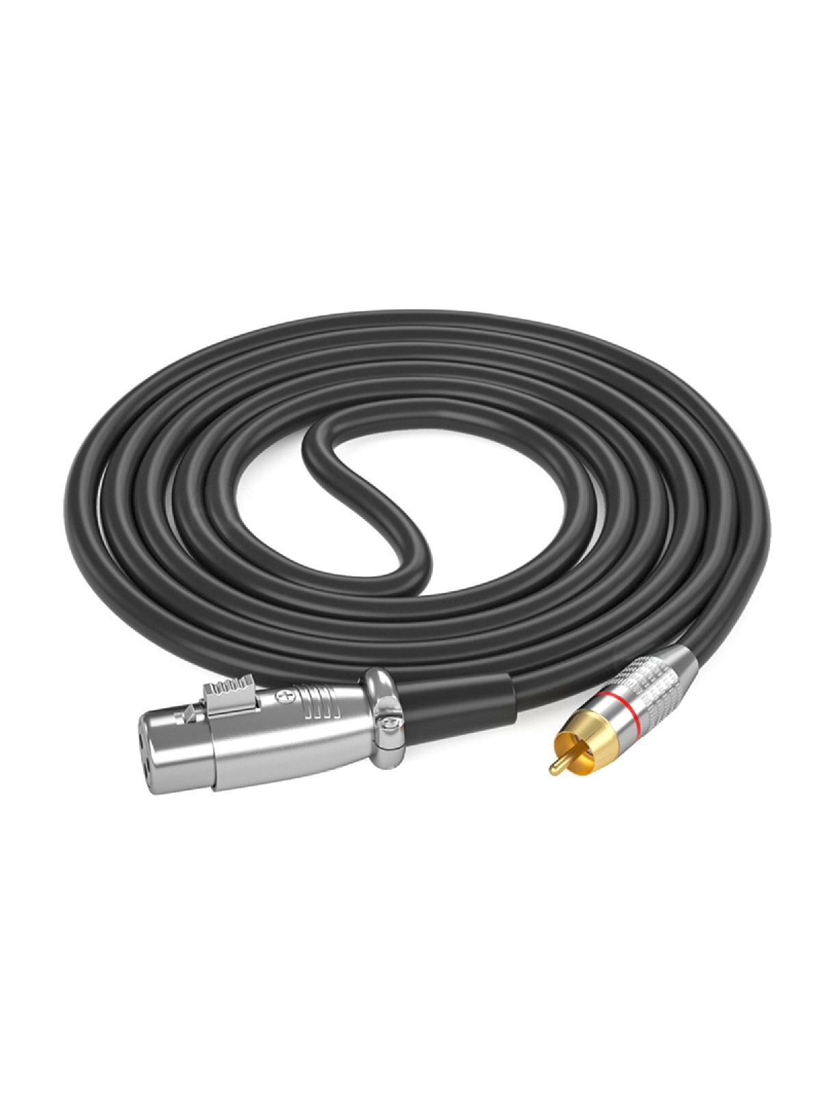 3-контактный разъемный аудиокабель для усилителей, микшеров, микрофонов