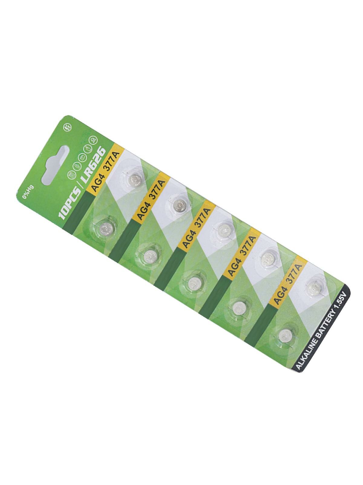 Кнопочные Батарейки 1,55 В AG1 AG3 AG4 AG10 Для Точных Устройств Дистанционного Управления