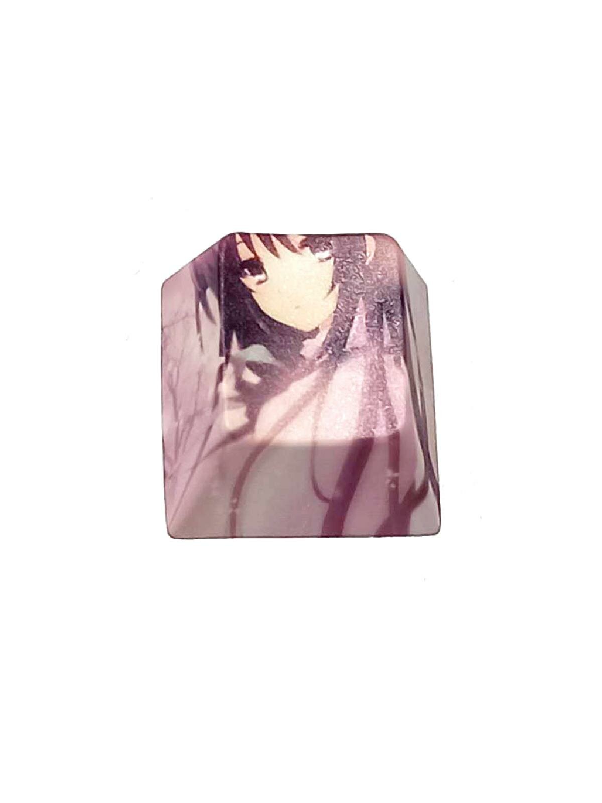1PC Keycap PBT Dye Sublimation Cherry Profile Keycaps R4 Height Anime Avatar Keycap for Mx Switch Mechanical Keyboard