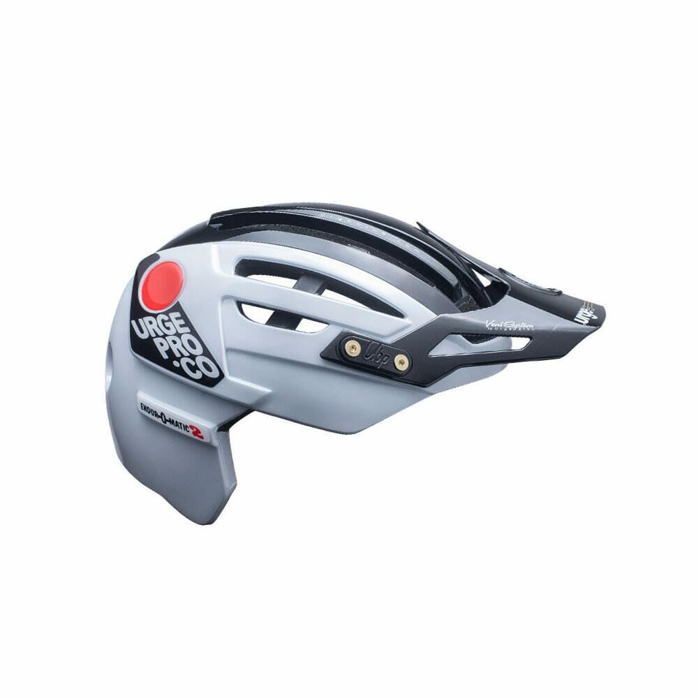DECATHLON шлем защитный Urge Endur-O-Matic 2 RH, бело-черный, 53-57 см