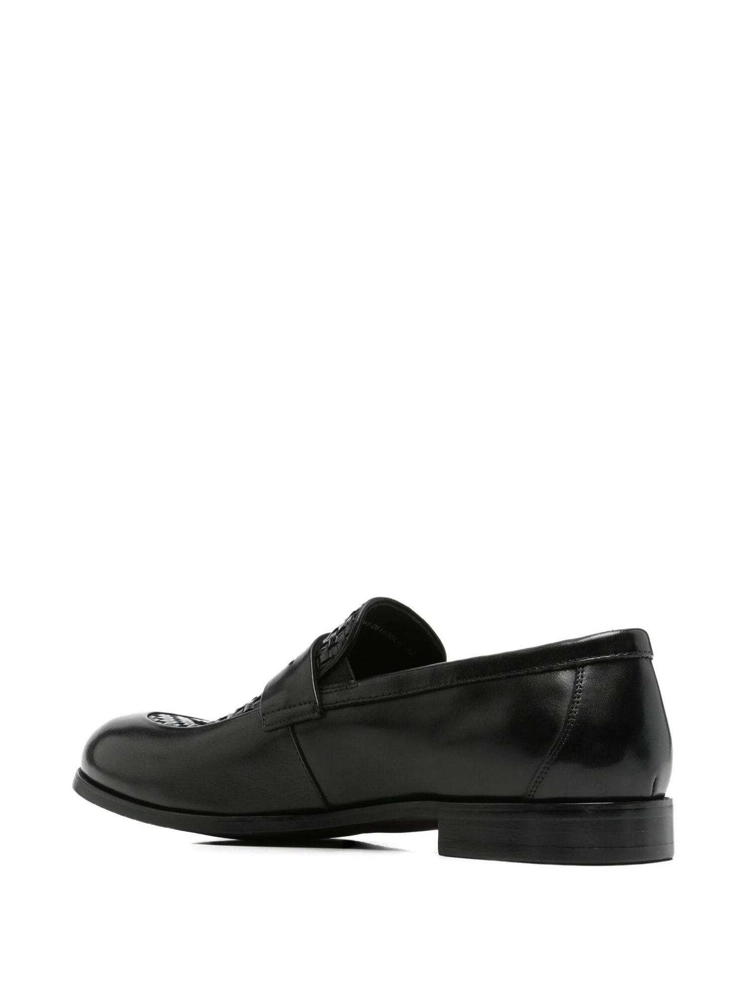 Лоферы Alberto Gozzi Woven-panel penny loafers, размер 41 — фото 1
