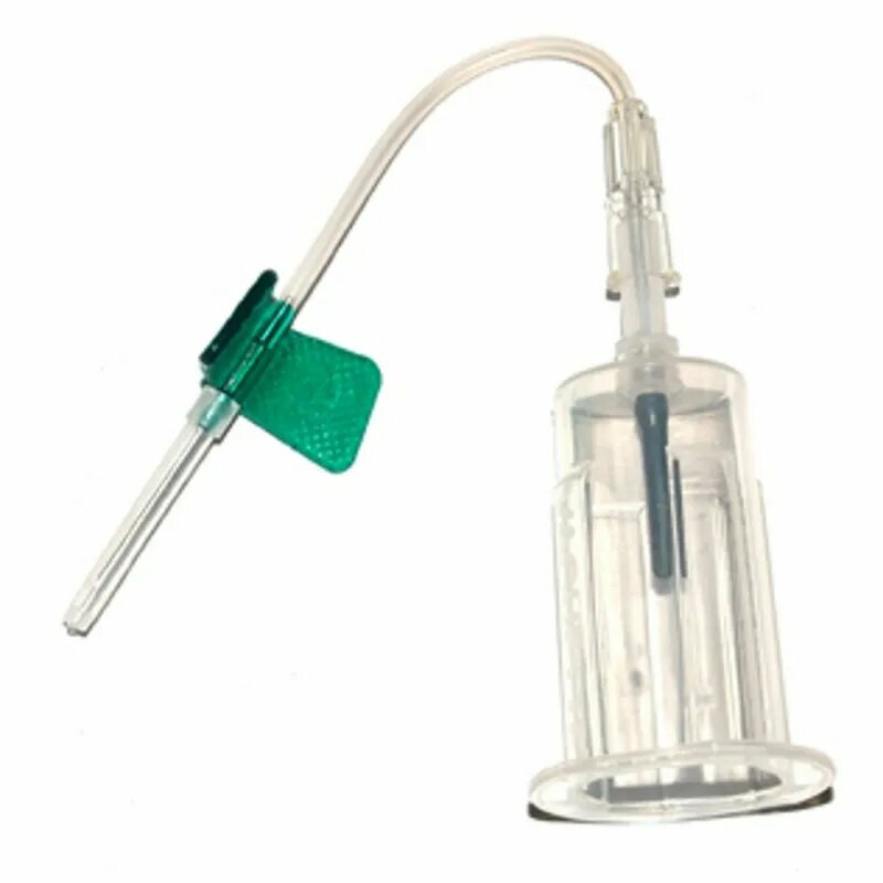 Игла-бабочка 21G 19см зел. с луер-адапт. и держ. VACUETTE 450371 24шт/уп, 509320