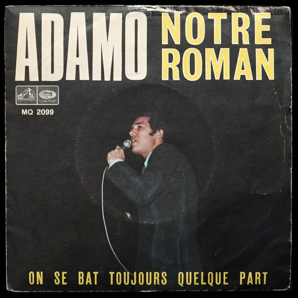 Виниловая пластинка La Voce Del Padrone Adamo – Notre Roman