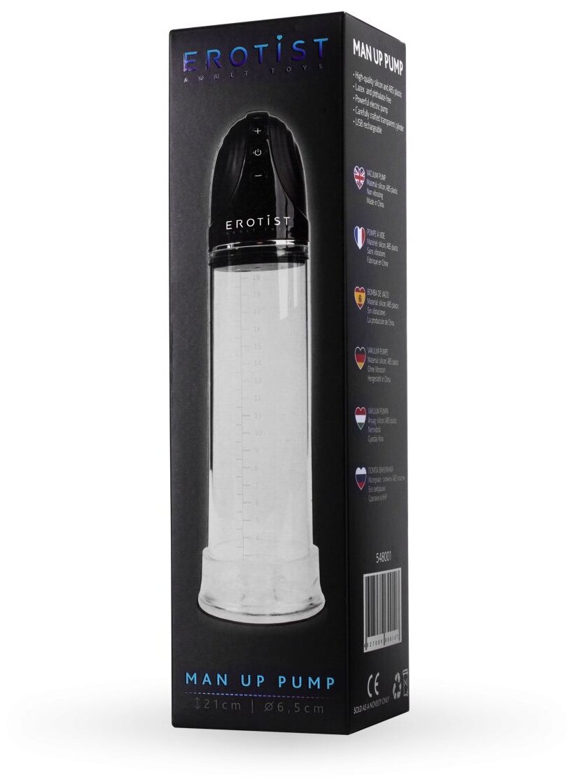 Автоматическая вакуумная помпа Dual Peak, для мужчин, перезаряжаемая