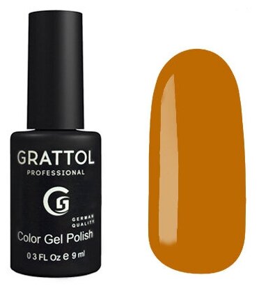 Гель-лак Grattol Краски Осени №182 Amber (GTC182), 9 мл