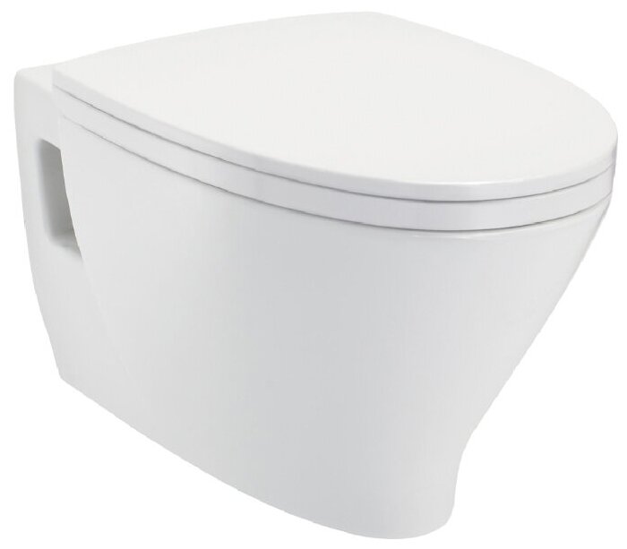 Чаша унитаза подвесная gala Jazz 28172 с горизонтальным выпуском белый (без сиденья)