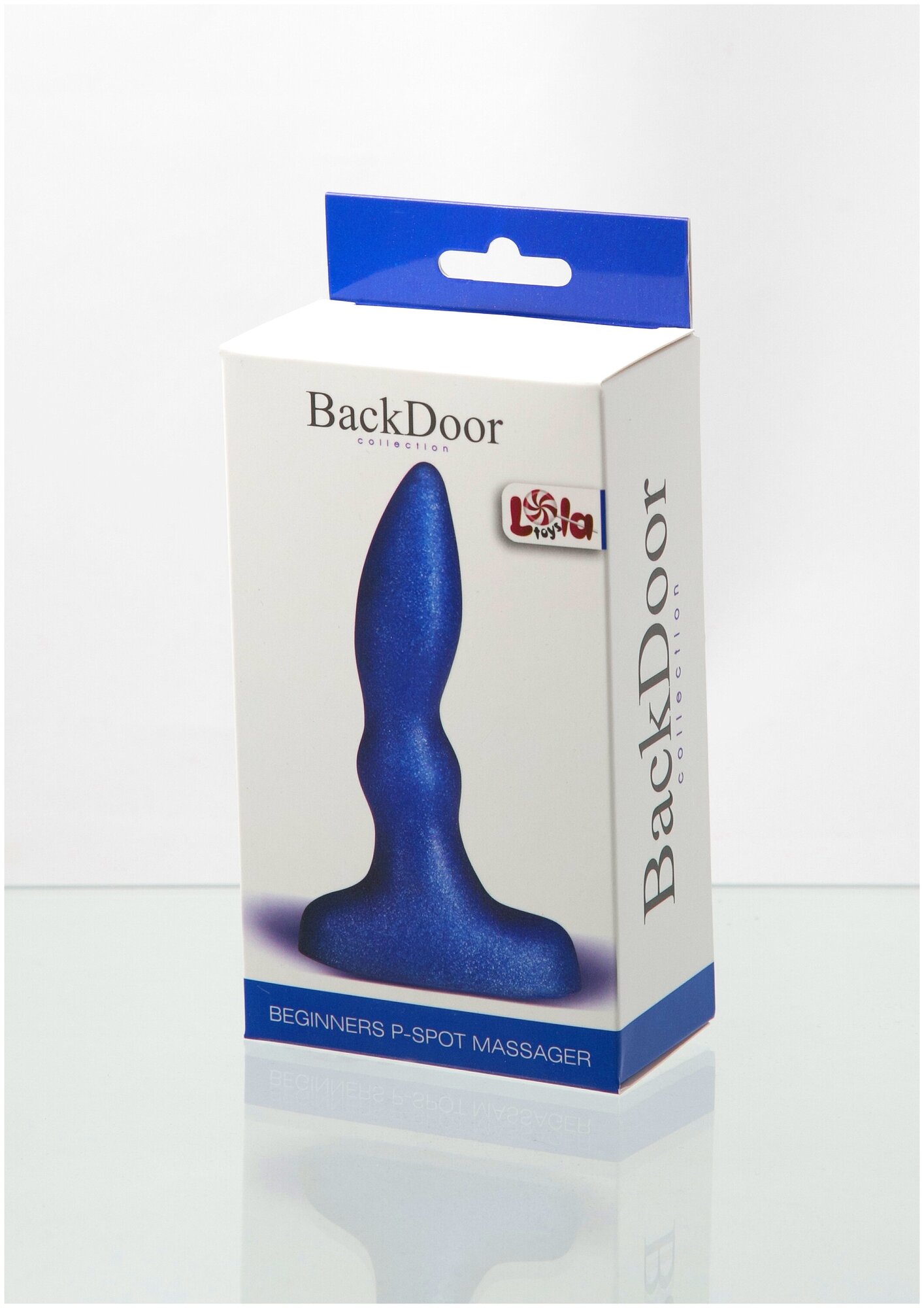 Анальный стимулятор Beginners p-spot massager blue 510214lola