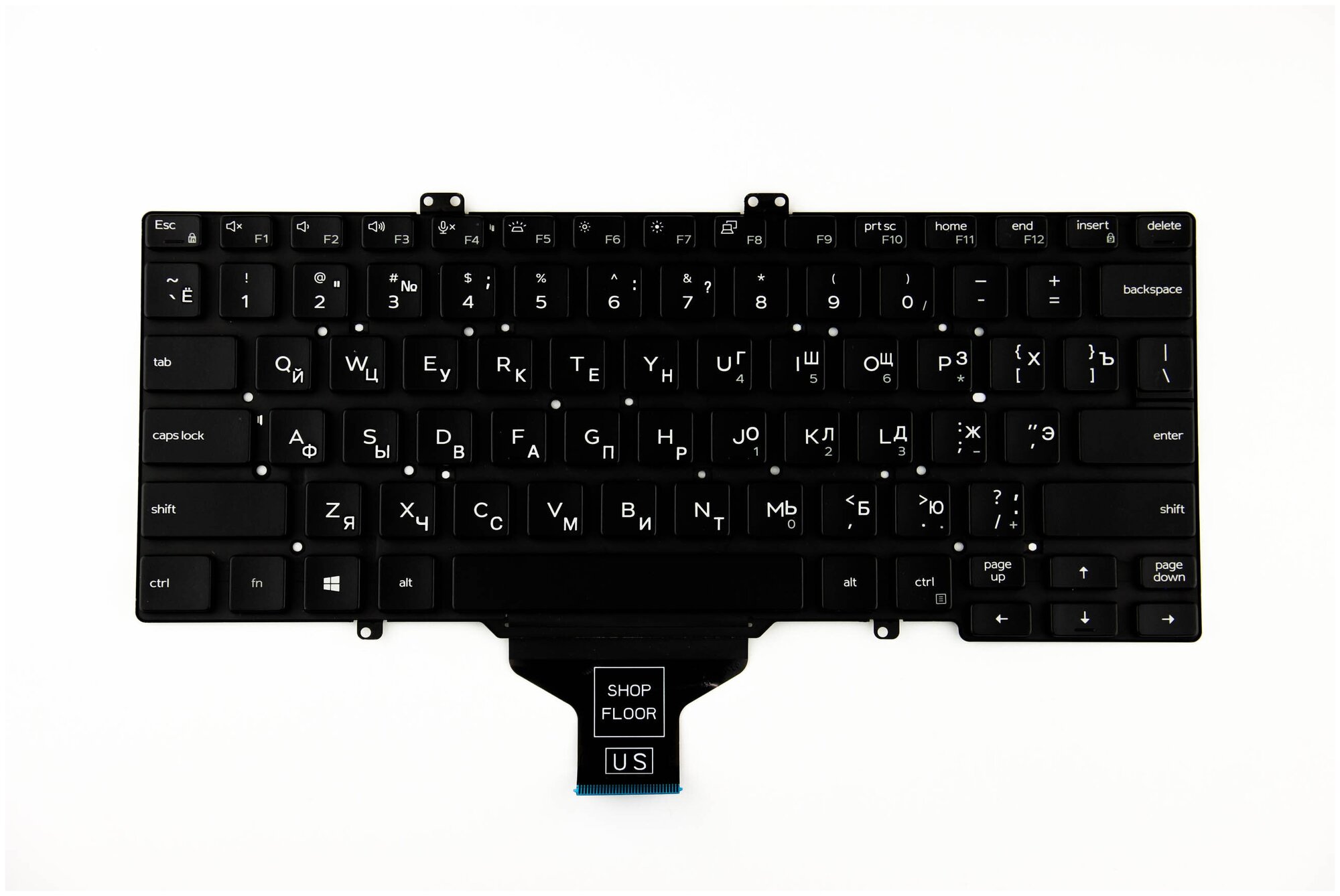 Клавиатура для ноутбука Dell Latitude 5400 7400 без подсветки p/n: VTHGH GJXGM VWKCT