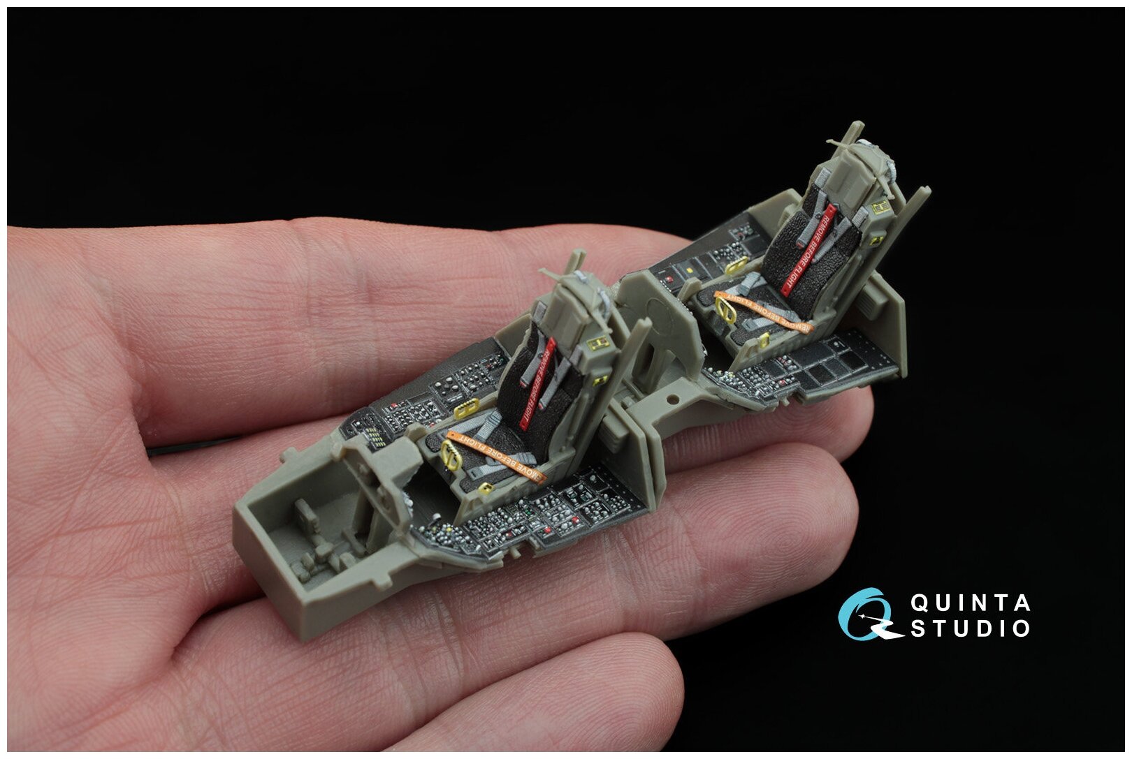 QD48033 1: 48 3D Декаль интерьера кабины F-16I (для модели Kinetic)