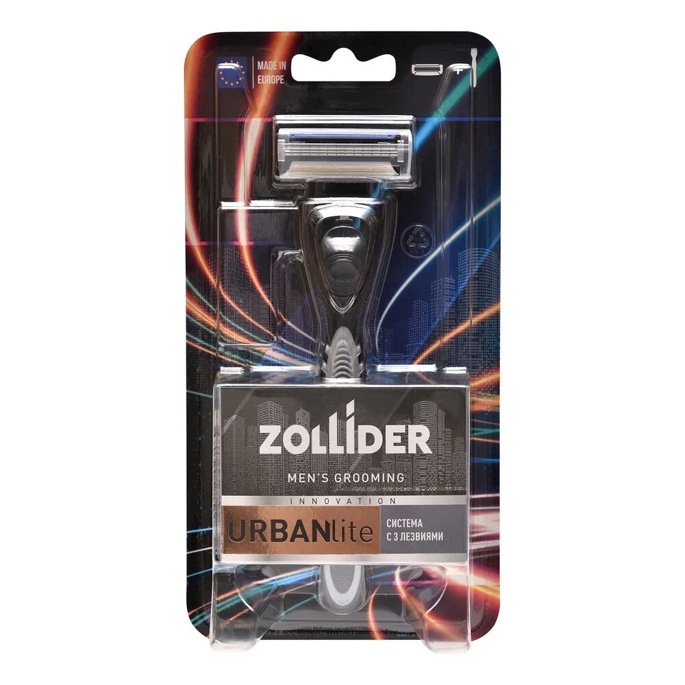 Бритвенный станок Zollider Urban Lite 3 лезвия
