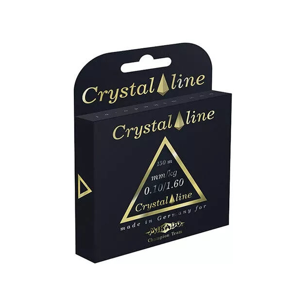 Монофильная леска MIKADO Crystal Line d=0.24 мм, 150 м, 7,40 кг, прозрачный, 1 шт.