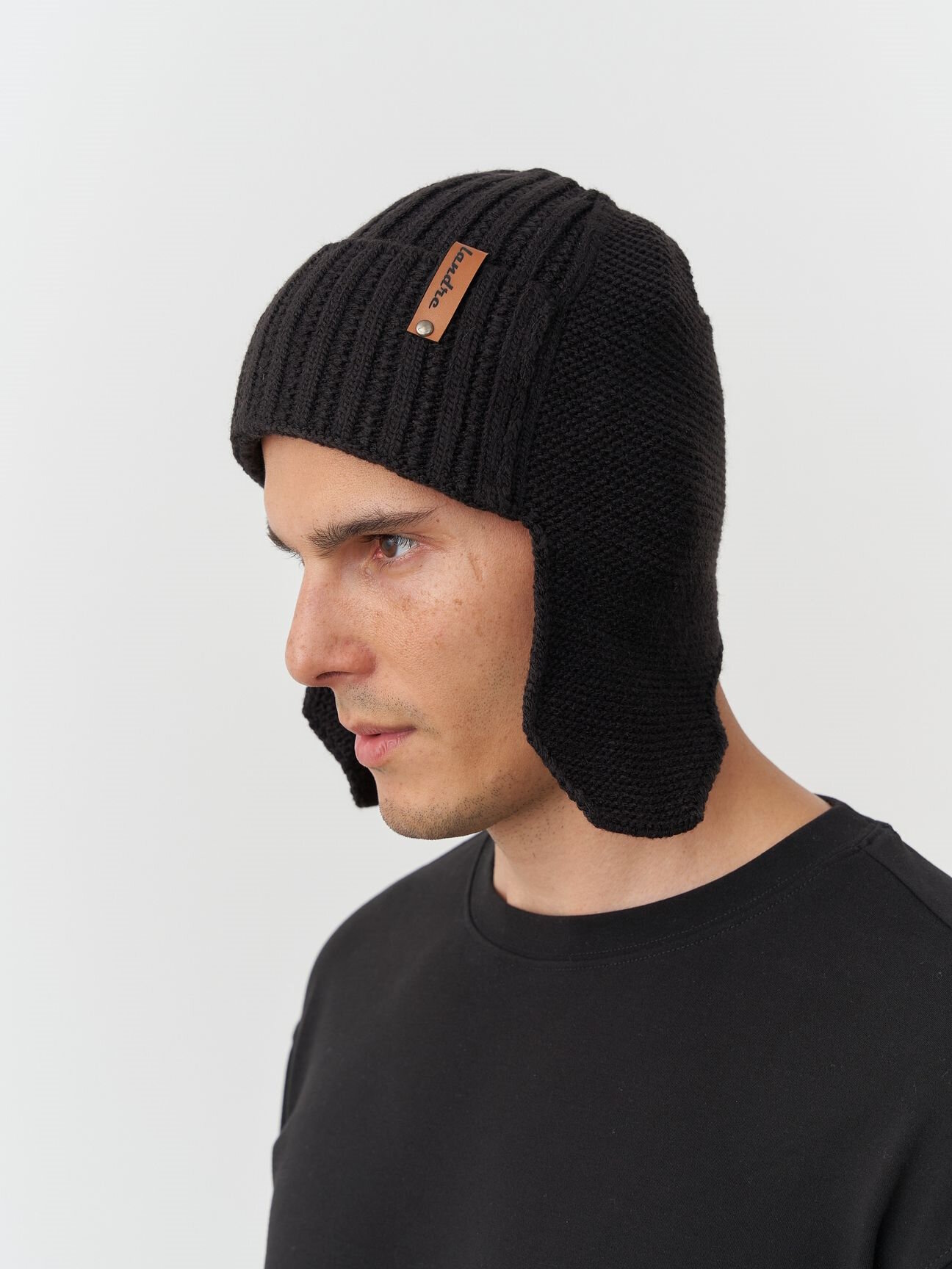 Шапка-ушанка для мужчин