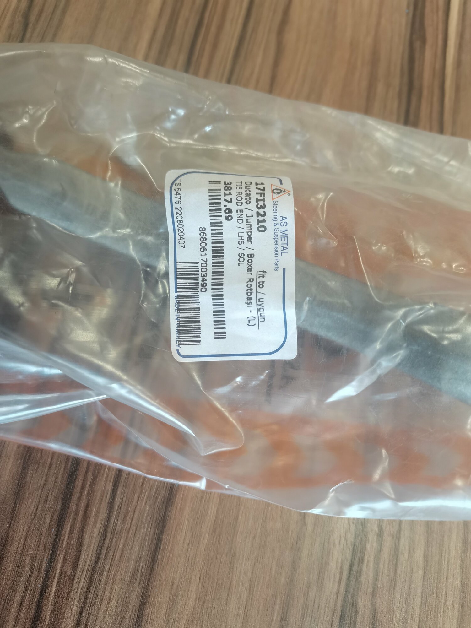 Наконечник рулевой лев. Citroen Jumper (250) 06-, Fiat Ducato (250) 06-, Peugeot Boxer (250) 06- 17FI3210