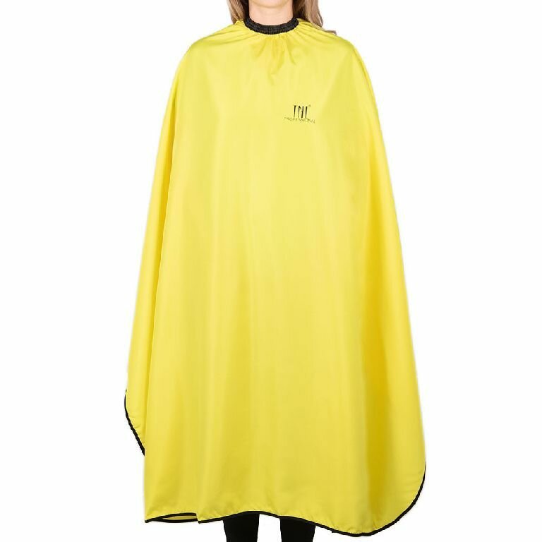 Пеньюар парикмахера TNL Professional желтый размер L