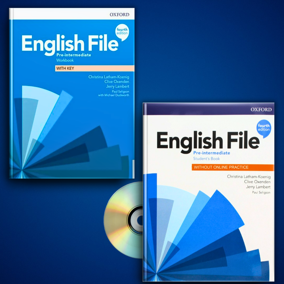 English File (4th) Pre-Intermediate комплект (без кода доступа к онлайн-ресурсам)