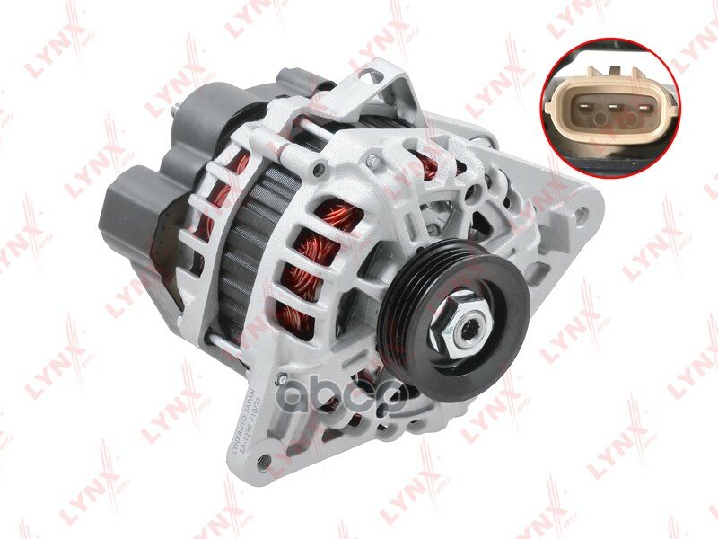 Генератор (90 A, 4PK) HYUNDAI Elantra IV 2.0 06->/i30 (FD) 2.0 07->, KIA Ceed (ED) 2.0 06-> LYNXauto арт. EA-1239