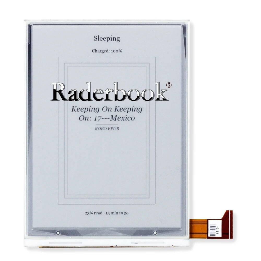 100% новый оригинальный экран ED060XC5 (LF) E-ink для считывателей Gmini MagicBook R6HD