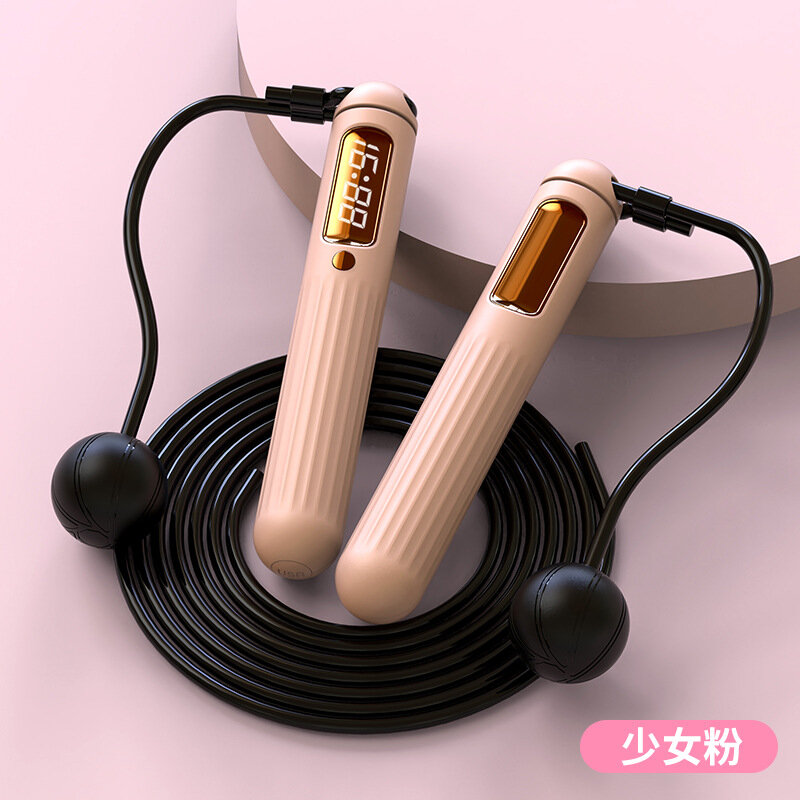 Прямо от производителя: умная скакалка с функцией подсчета, утяжеленная беспроводная скакалка двойного назначения для фитнеса, стальная скакалка специально для учащихся, сдающих вступительный экзамен в старшую школу.