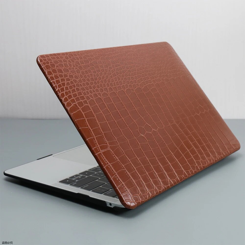 Чехол для ноутбука EGYAL для Macbook Air 13, Pro Retina 13, 14, 15 2021-2026 Pro 14, Brown
