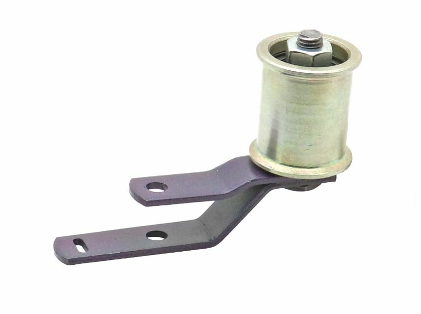 Ролик натяжной Крот метал. широкий (на 2 ремня) с кронштейном