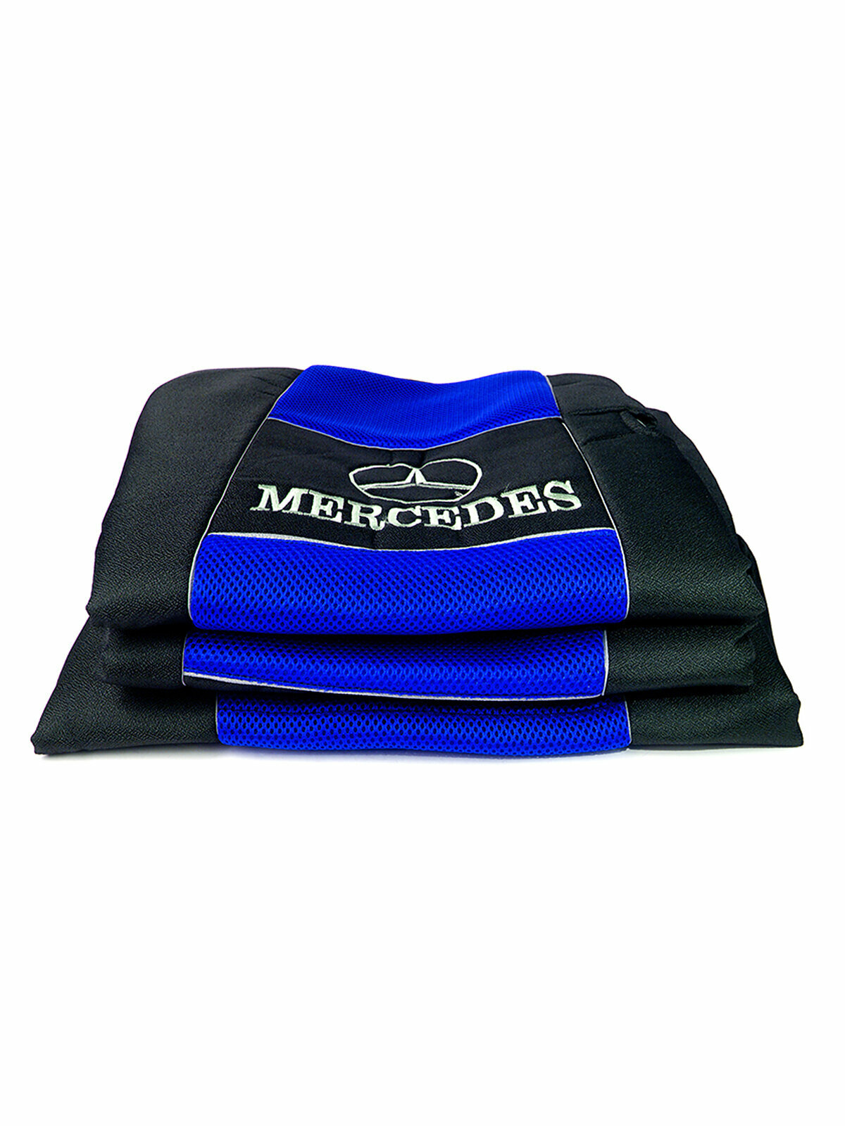 Чехлы на сиденья для "MERCEDES ACTROS" (2 ремня) Цвет синий. (Жаккард) Производство Россия (13618)