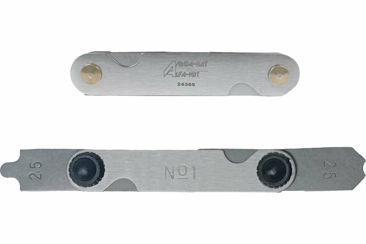 Альфа-ндт Радиусный шаблон №1 с первичной калибровкой УП-00001010 для точной обработки