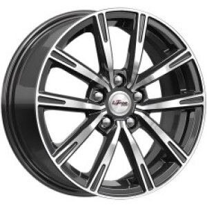 Литой колесный диск iFree Драйвер 6x15/5x100 D57.1 ET38 Блэк Джек