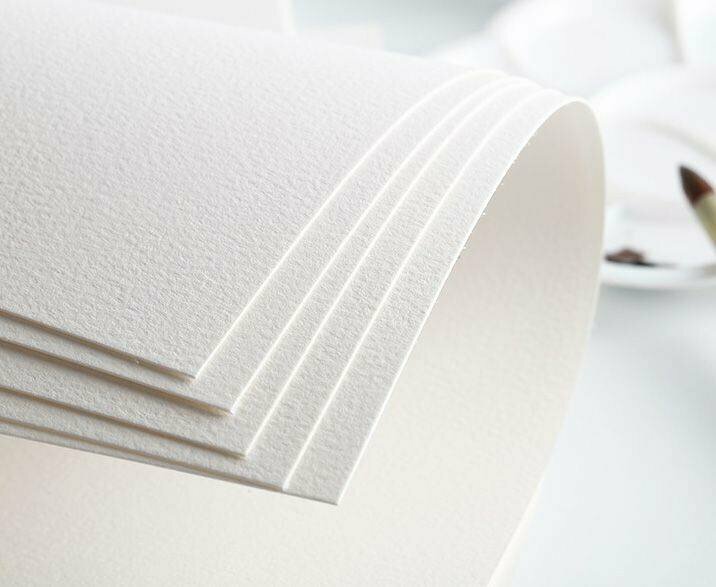 Бумага для акварели BAOHONG 300г/кв. м 390х540мм крупное зерно хлопок 100%