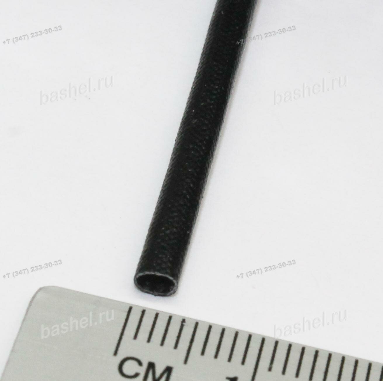 Трубка тксп d 2,0 мм * 1 м, чёрная