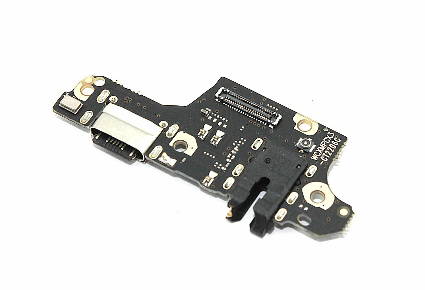 Нижняя плата с разъемом зарядки и микрофоном для Xiaomi Pocophone X3, X3 Pro